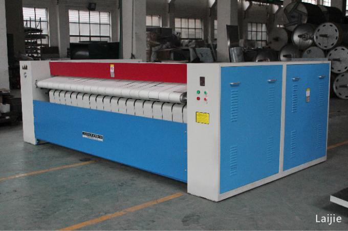 Steam Heating Hotel Linen Sheet Ironing Machine With 800mm Roller Diameter