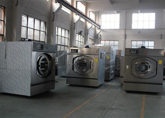 High Spin Electric Heating Commercial Washing Machine , Professional ...