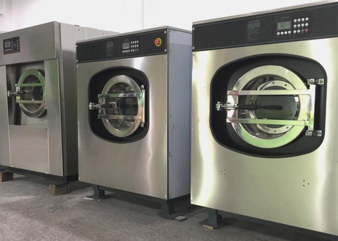 Stainless Steel 304 Industrial Washing Machine Commercial Laundry ...