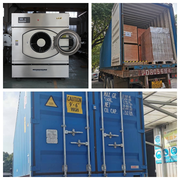 100kg Industrial Washer Extractor Double Drain System High Spin ...